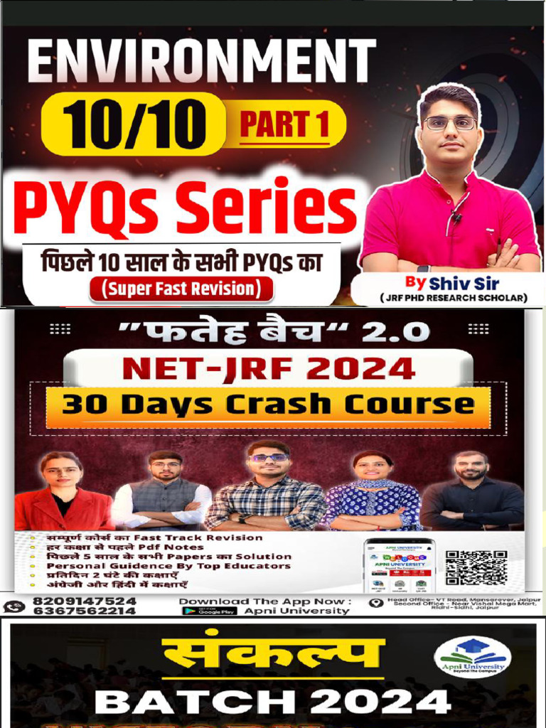 SESSION-1 PYQs Series Ugc Net | PDF