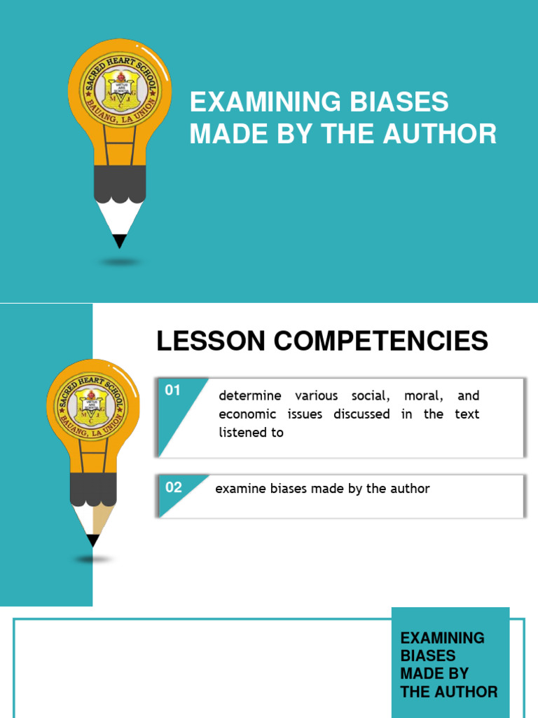 Examining Biases | PDF | Bias | Psychological Concepts