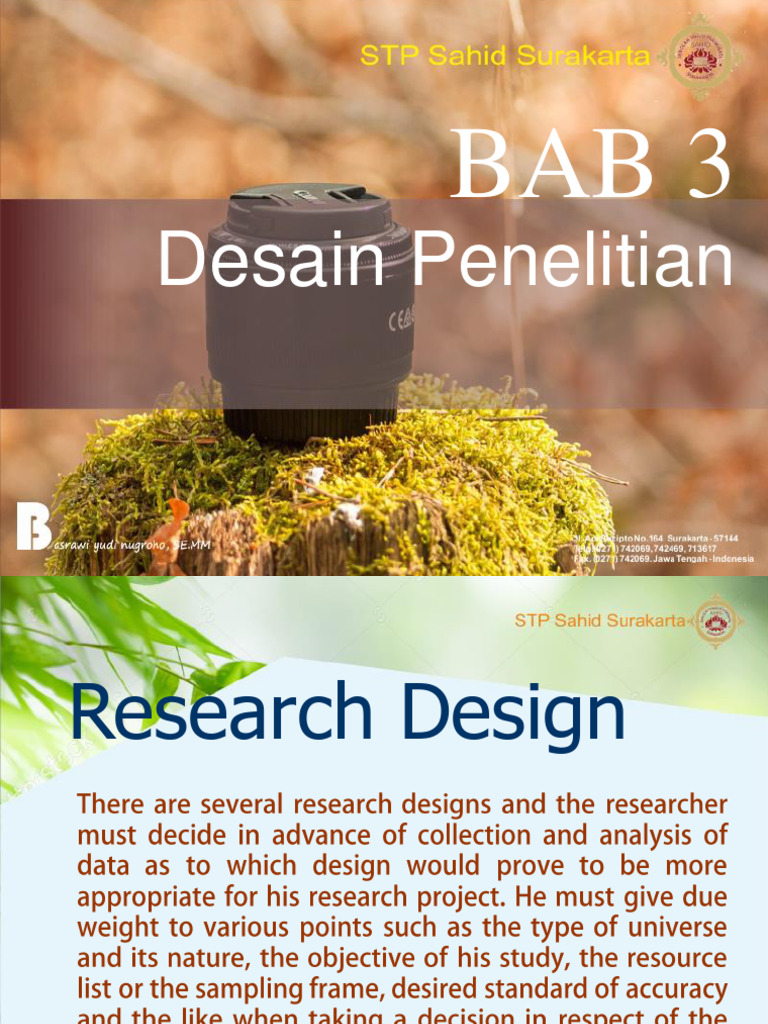 Bab 3 Desain Penelitian | PDF | Experiment | Hypothesis