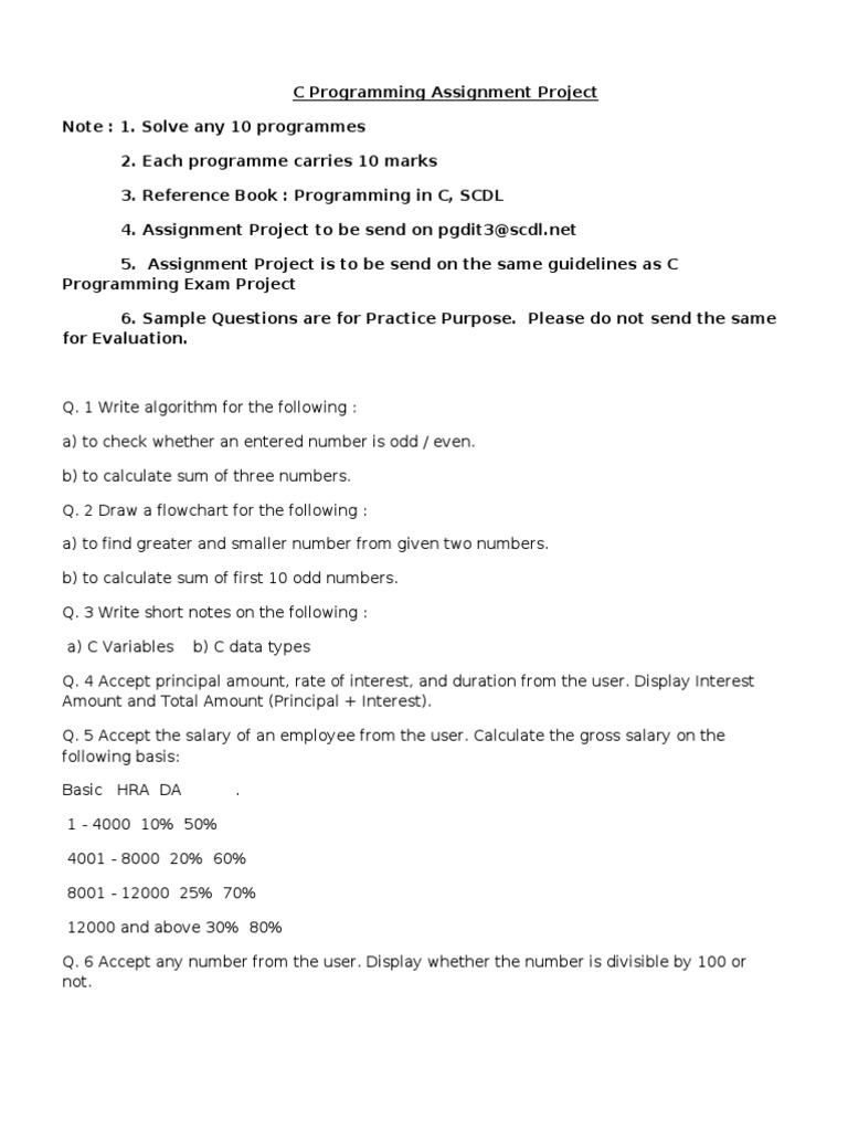 C Programming PDF C Programming Language Array Data Structure