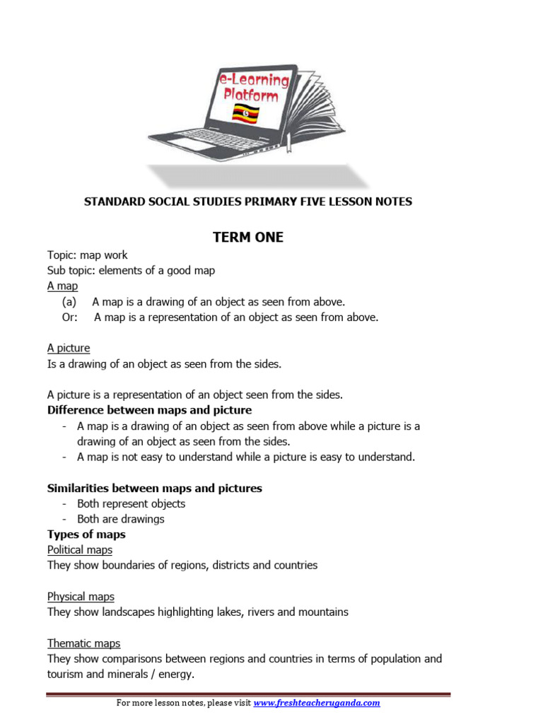 P.5 Lesson Notes SST All Terms (Copy) | PDF | Volcano | Nile