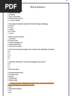 Pediatrics MCQ With Answers | PDF