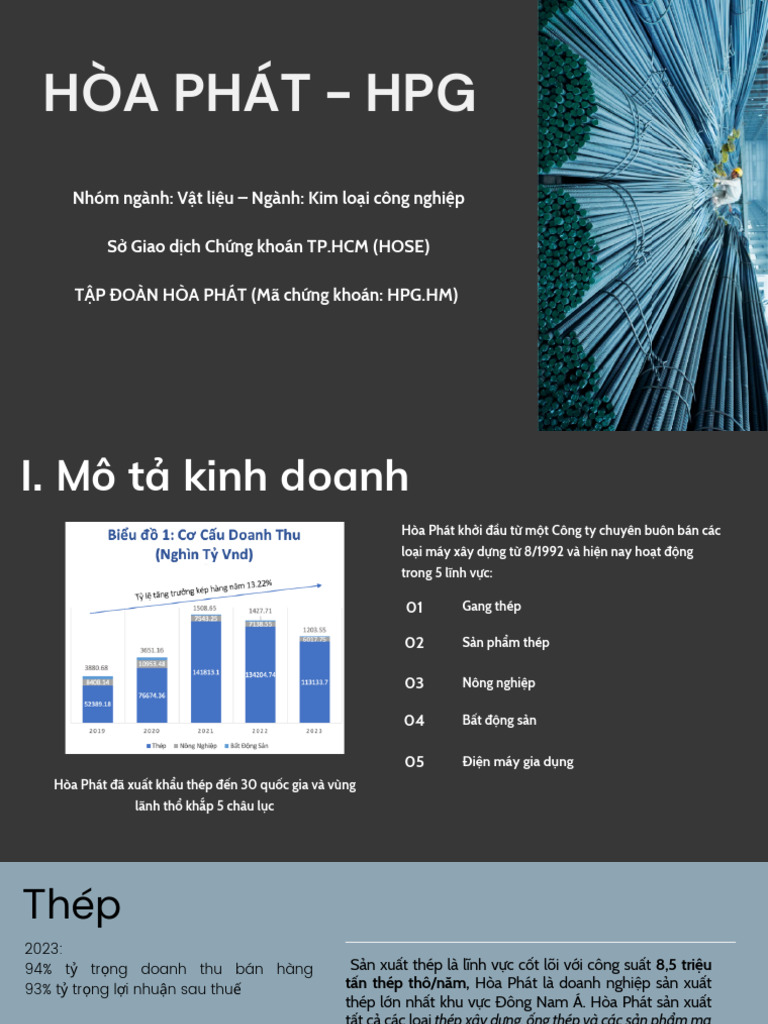 Hòa Phát - HPG | PDF