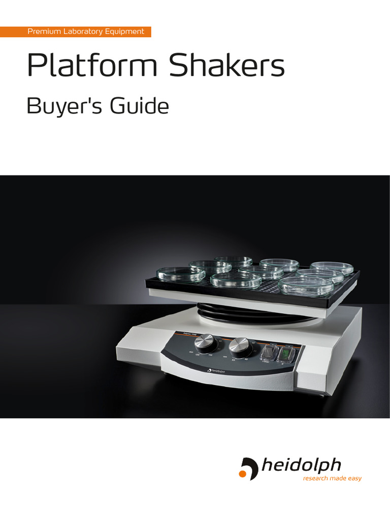 Buyers Guide Platform Shakers | PDF | Oscillation | Assay