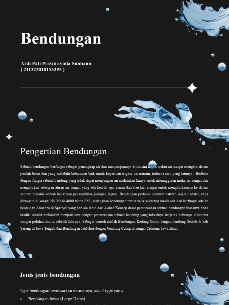 Tugas 12 Irigasi Dan Bangunan Air - Ardi Pati Prawirayuda Sunbanu | PDF