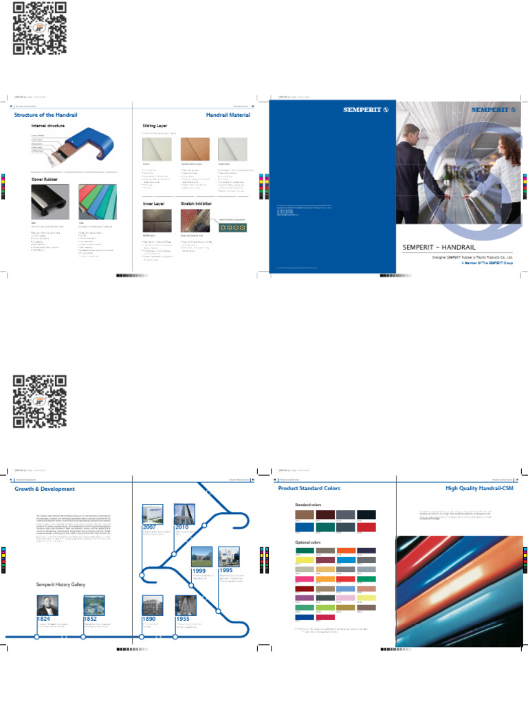 Semperit Escalator Handrail PDF | PDF | Textiles