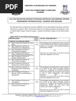 TIA Application Form 2025/2026 | PDF | Educational Stages