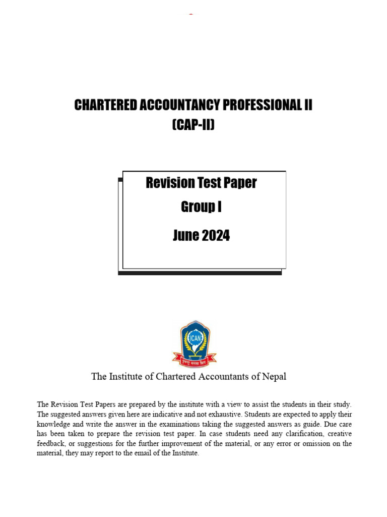 Cap II Group I RTP June 2024 | PDF | Equity (Finance) | Dividend