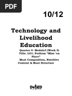 Chemical Composition and Structure of Meat | PDF | Connective Tissue ...