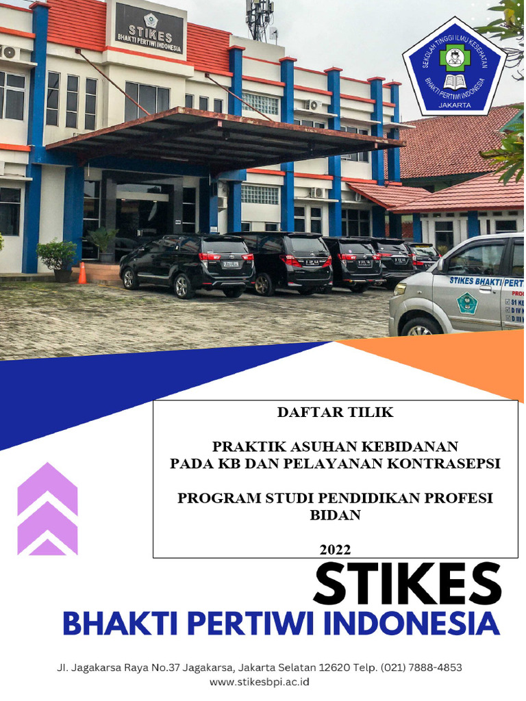 Daftar Tilik Asuhan Kebidanan Pada Pelayanan KB | PDF