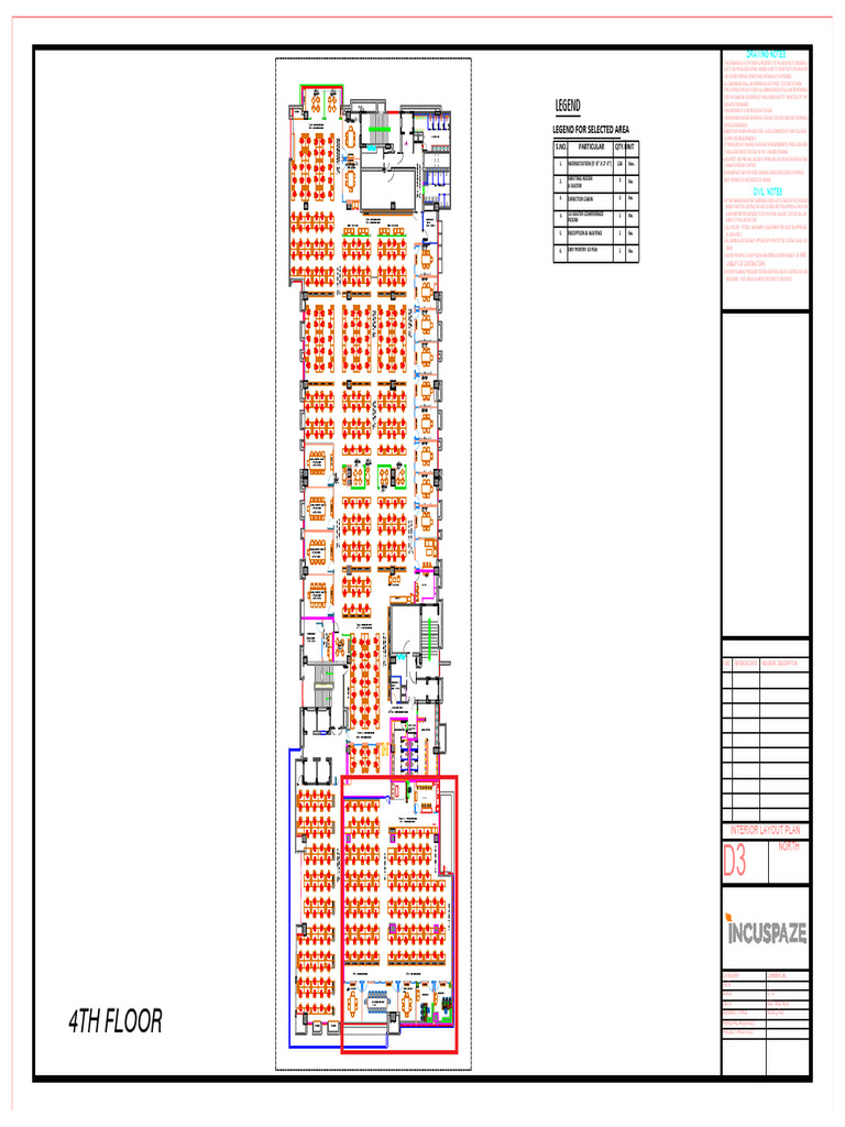 4TH Floor Lay 22-04-024-A2 Cbre | PDF