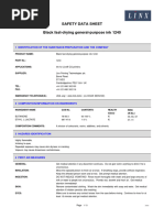 Safety Data Sheet Linx Fast-Drying Solvent 1512 | PDF | Carbon Dioxide ...