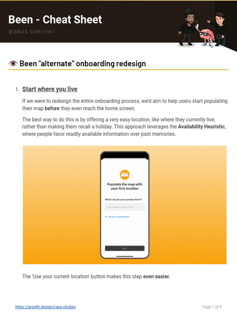 Been Onboarding Redesign | PDF | Experience | Psychology