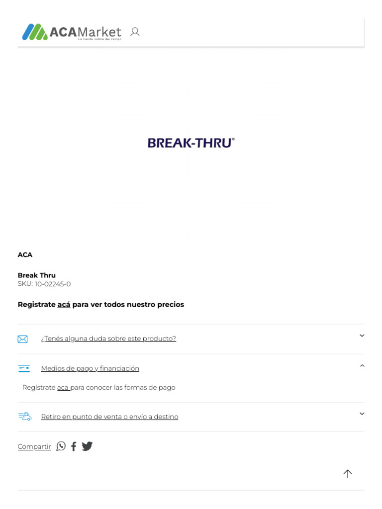 Break Thru Original | PDF