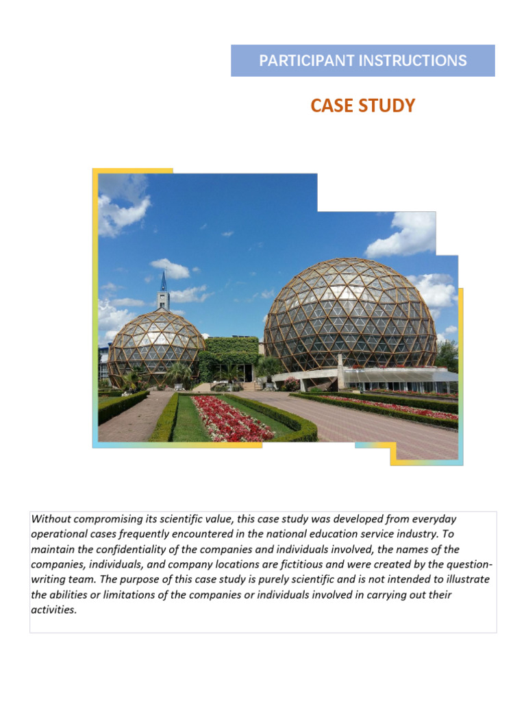 Case Study Simulation About GAU | PDF | Agriculture | Corporate Social ...