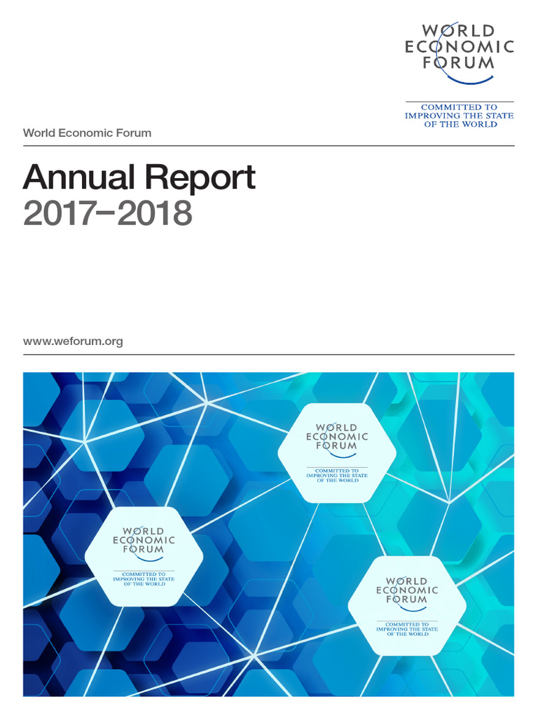 Annual Report WEF | PDF | World Economic Forum | Sustainability