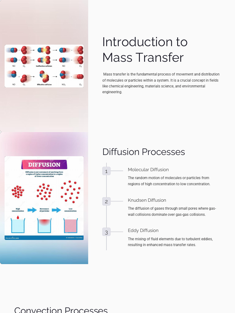 Introduction-to-Mass-Transfer | PDF | Diffusion | Porosity