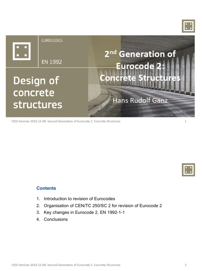 2nd Generation Eurocode 2 Concrete Structures - GANZ 2023-12-08-final ...