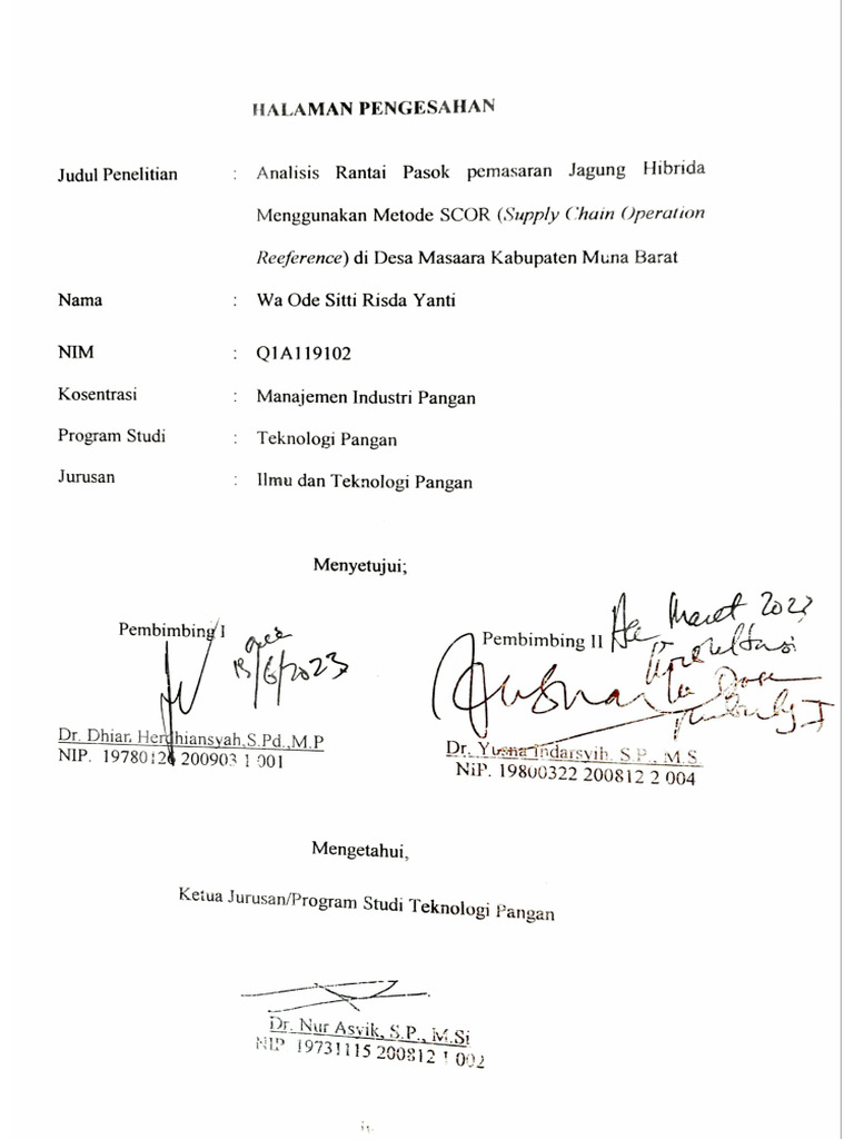 Bukti ACC Pembimbing | PDF