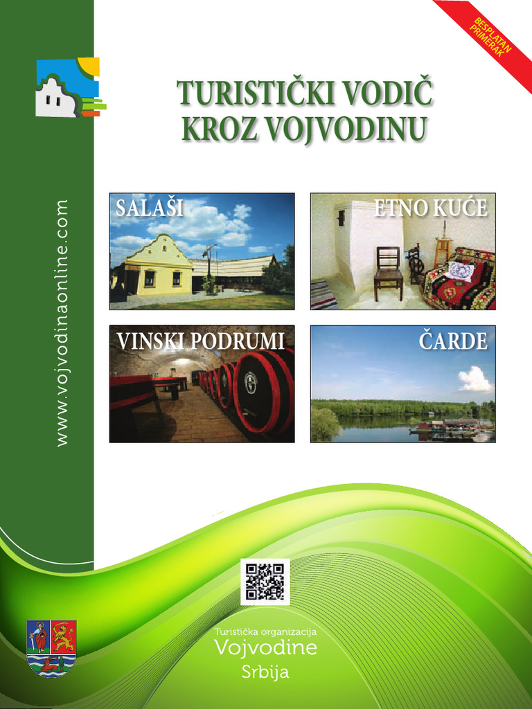 Turisticki Vodic Kroz Vojvodinu 2015 SR1 | PDF