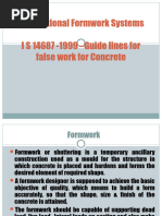 Formwork Method Statement Guide | PDF | Concrete | Structural Engineering