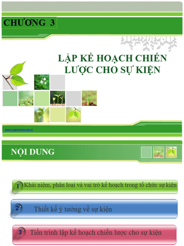 Chuong 3 - Lap Ke Hoach Chien Luoc Cho Su Kien | PDF