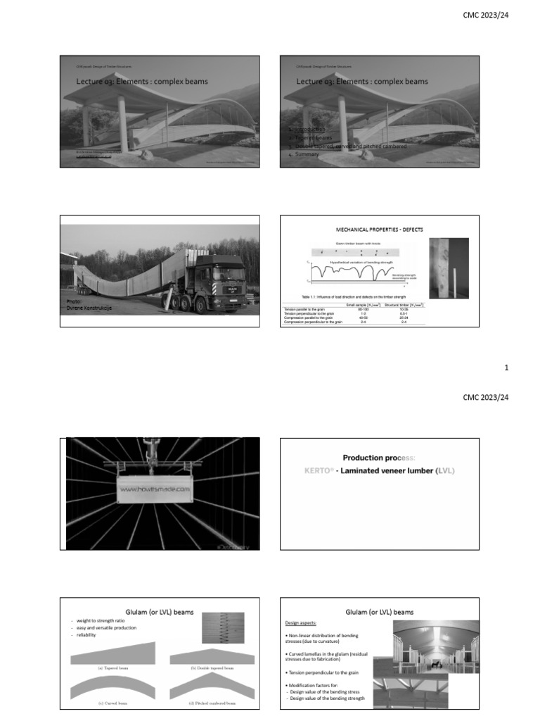 Slides 03 CMC | PDF | Bending | Beam (Structure)