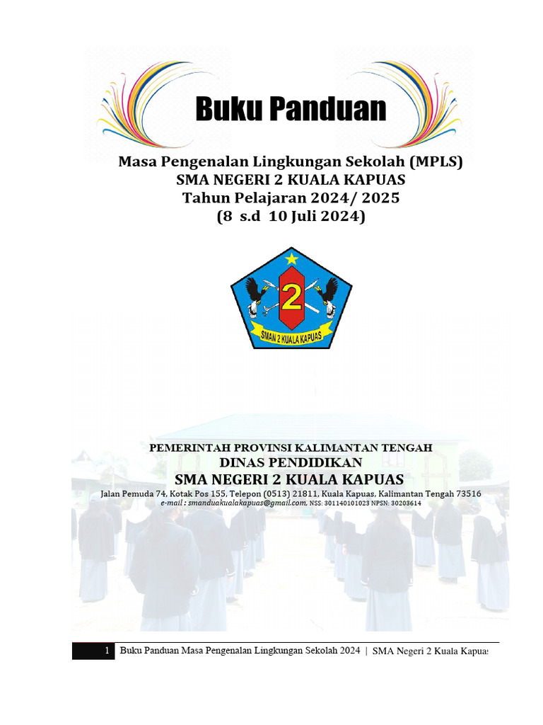 Buku Panduan MPLS 2024 | PDF