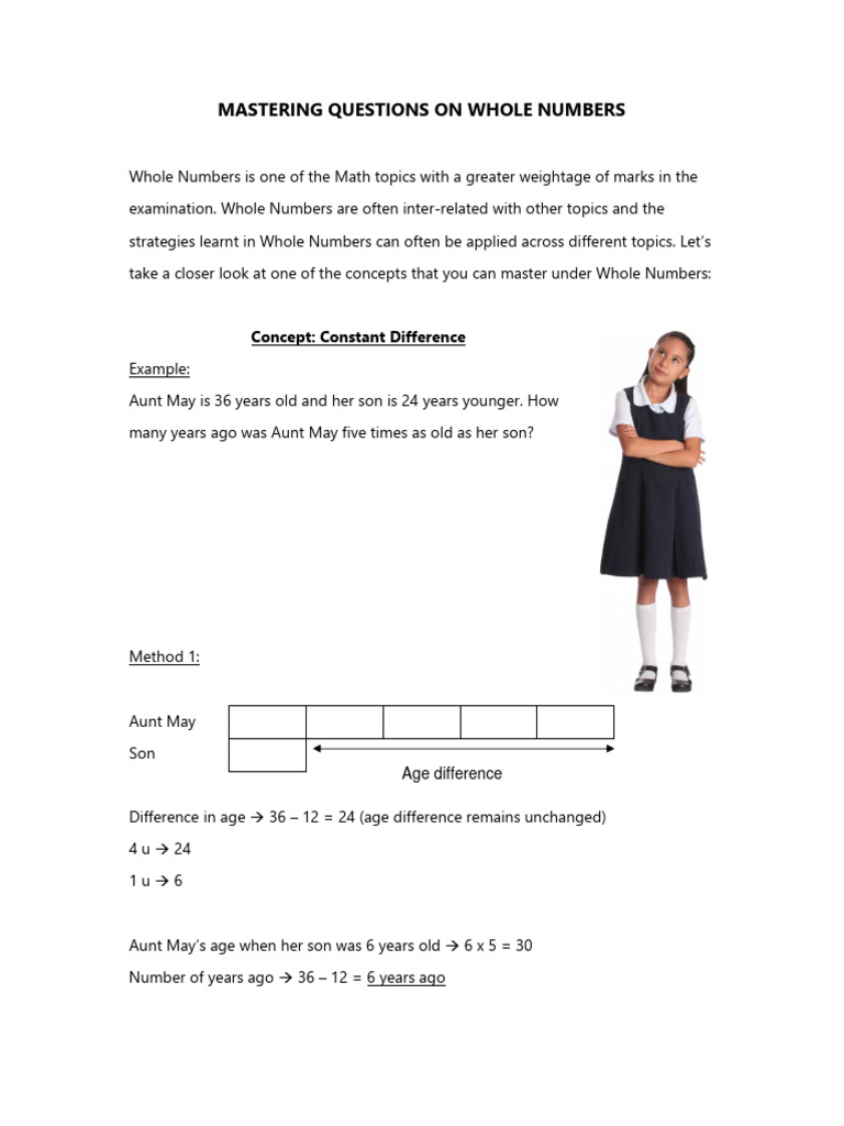 PSLE Standard Mathematics 2022 Subject Based Strategies | PDF | Wellness