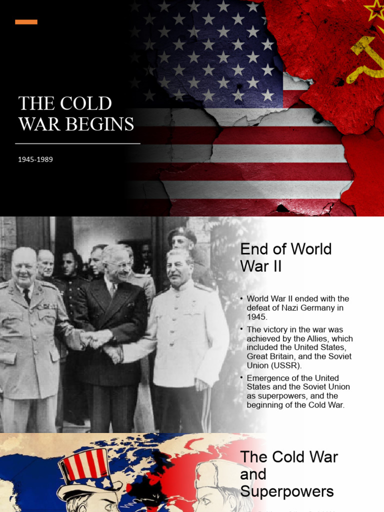 The Cold War Begins | PDF | Cold War | Soviet Union