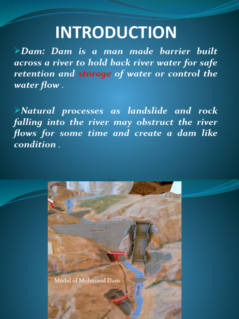 Introduction To Dams | PDF | Dam | Soil Mechanics
