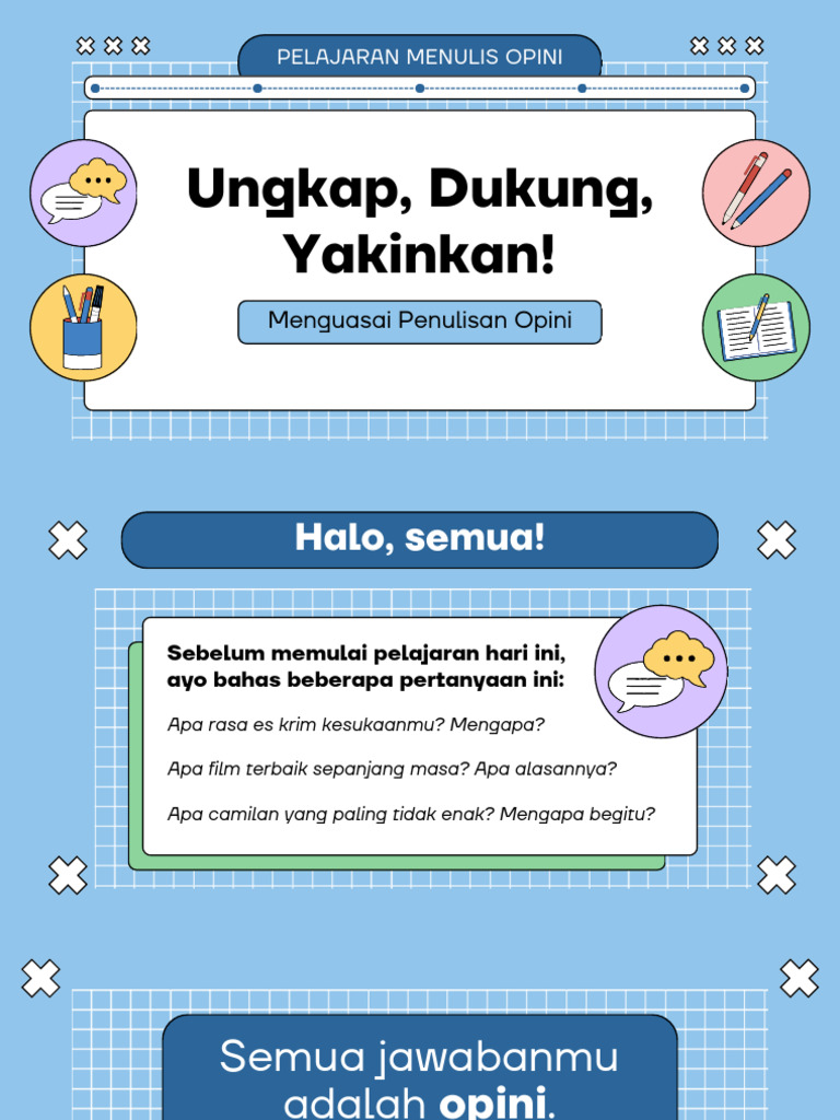 Panduan Menulis Opini Efektif | PDF