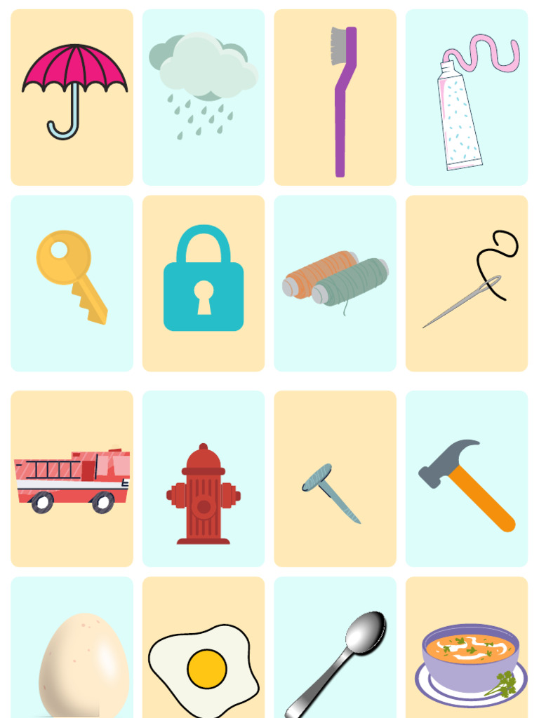 Picture Cards | PDF