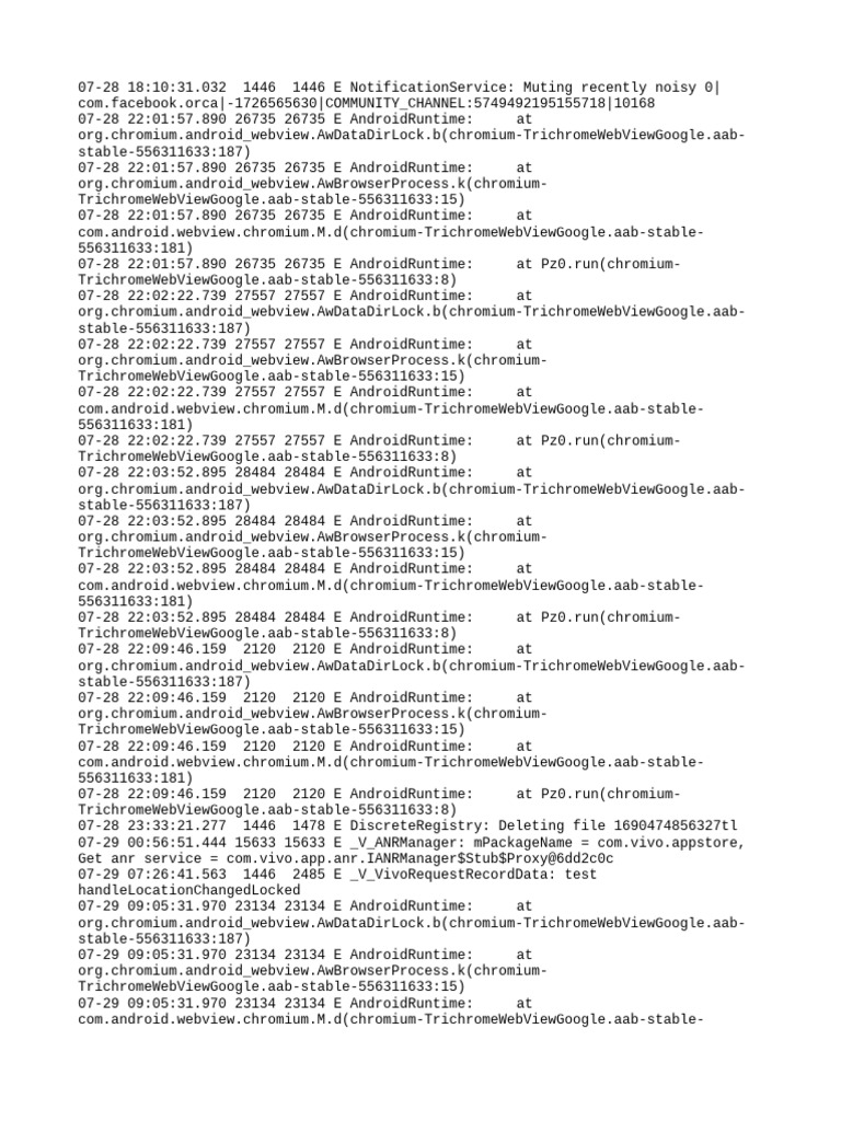 Log | PDF | Software Engineering | Concurrent Computing