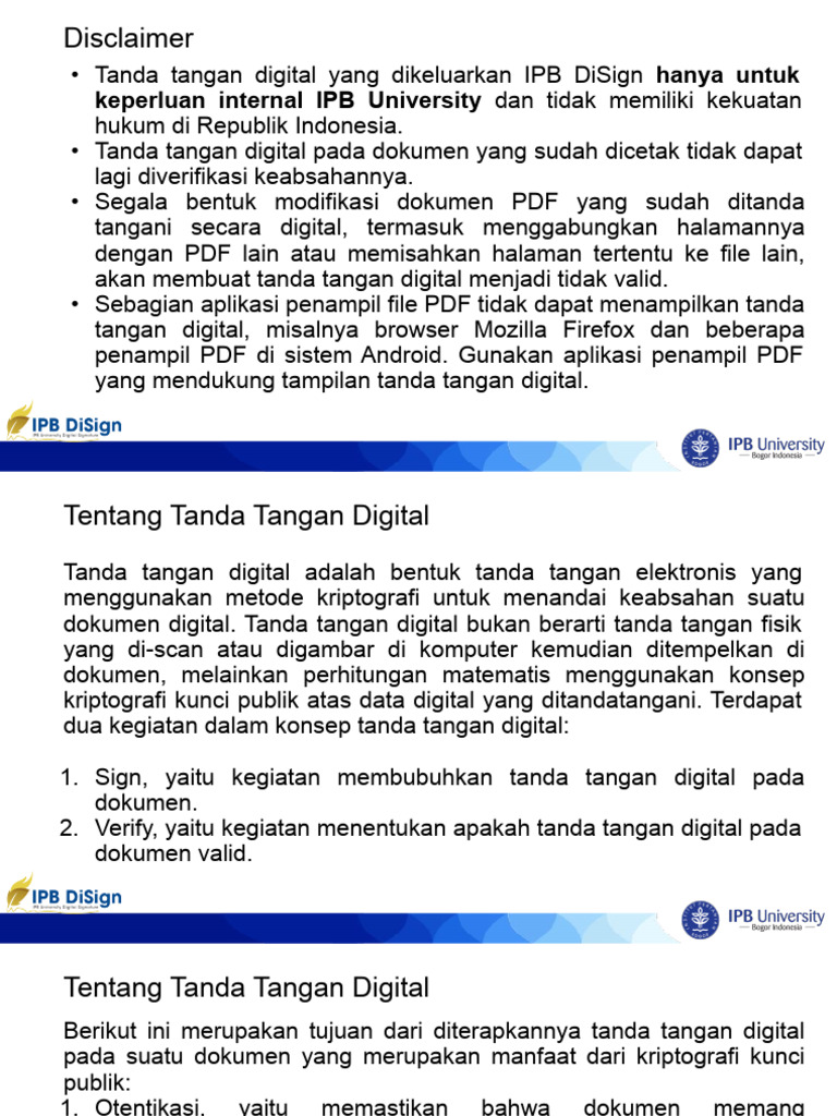 Tentang TTD Digital | PDF | Komputer