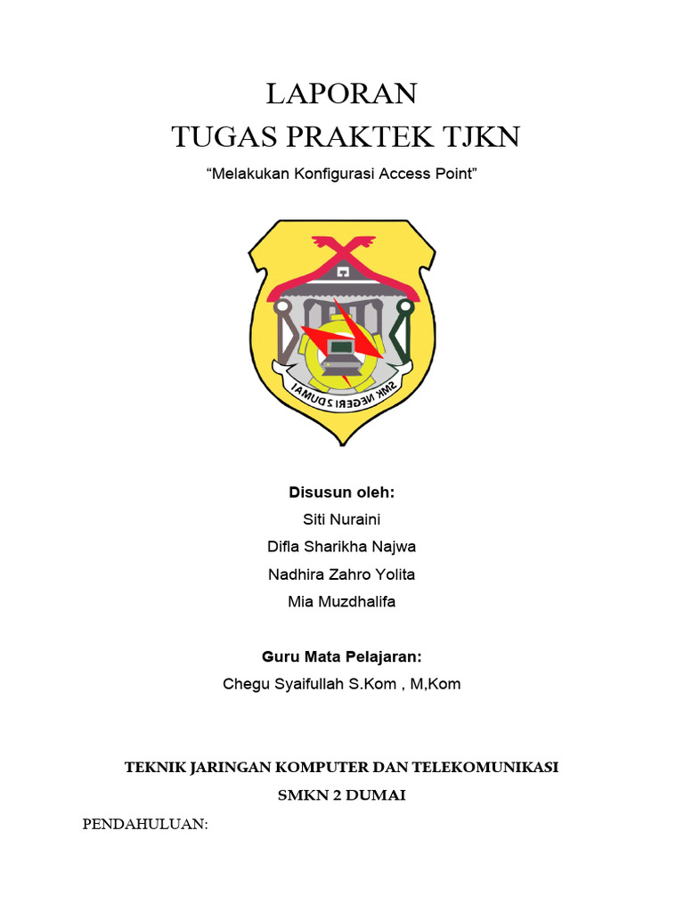 Laporan TJKN | PDF | Komputer