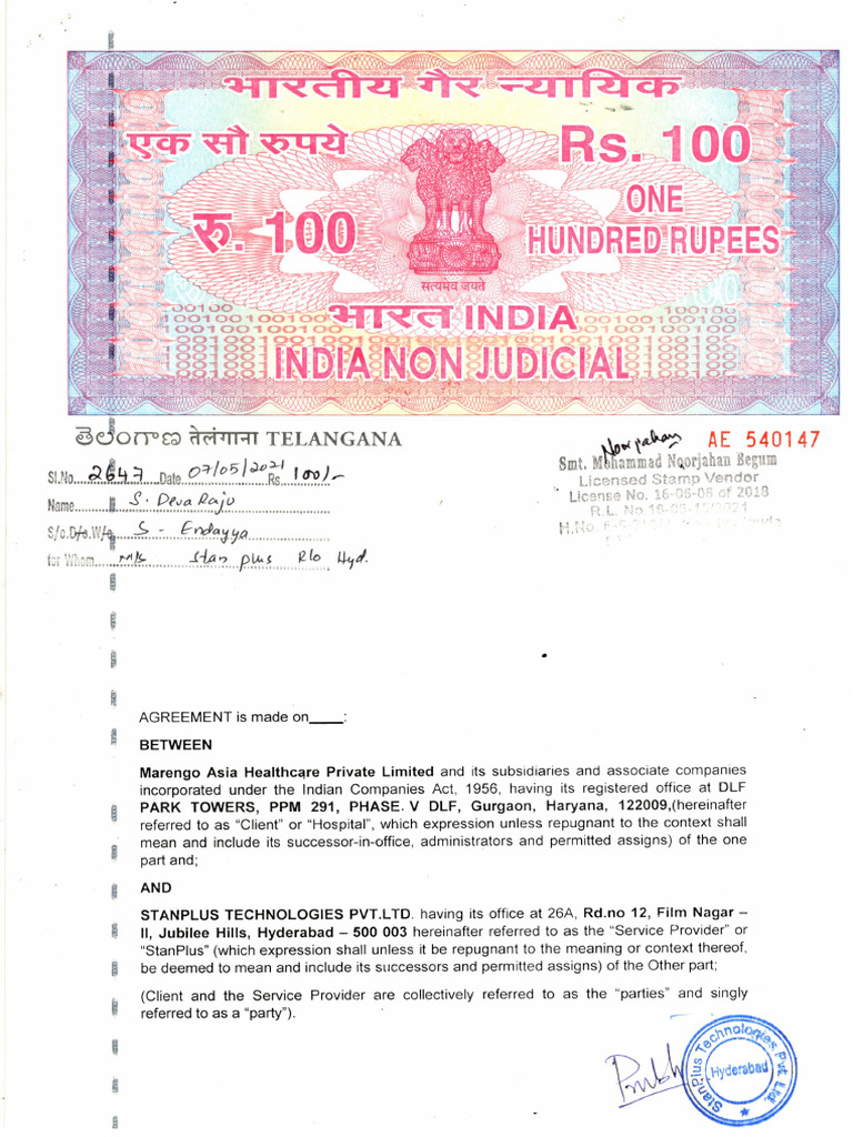 Agreement Marengo Asia | PDF
