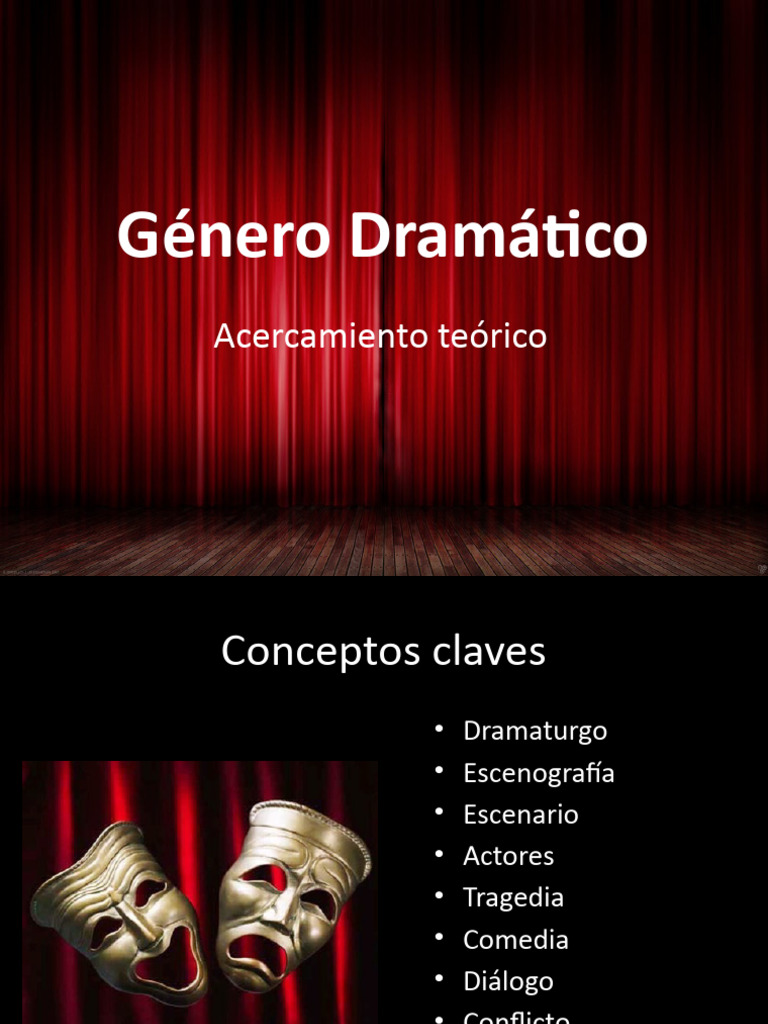 Género Dramático | PDF | Teatro