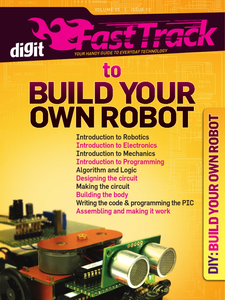 Build Your Own Robot | Download Free PDF | Capacitor | Electrical ...