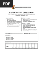 Btech-1-Sem 1 Sample Paper | PDF | System Of Linear Equations | Mathematics