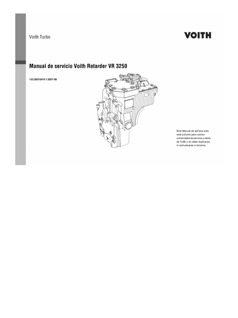 Retardadores VOITH | PDF