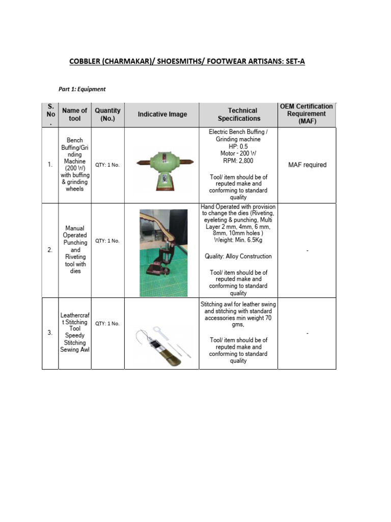 Cobbler 1 | PDF | Adhesive | Materials