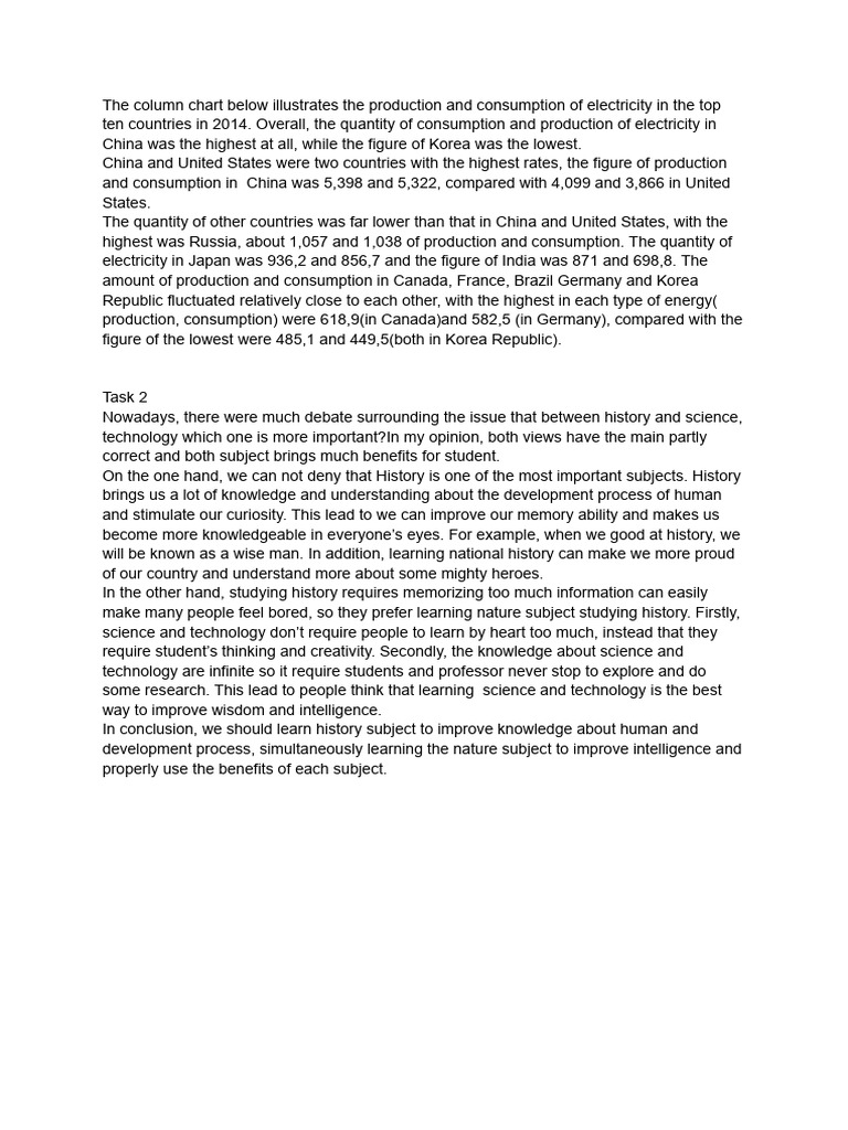 IELTS Writing Sample | PDF | Knowledge | Science