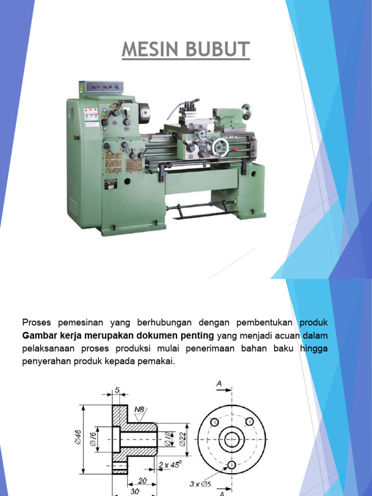 Mesin Bubut | PDF
