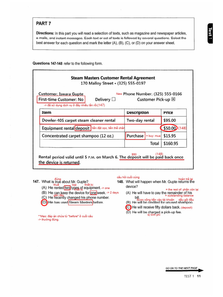 147 165 Test 1 Ybm | PDF