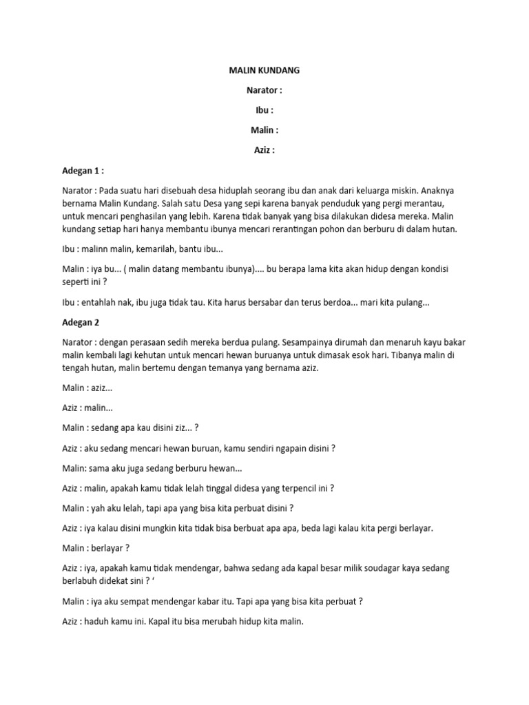 Naskah Operet Fullll | PDF