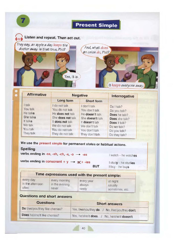 Present Simple | PDF