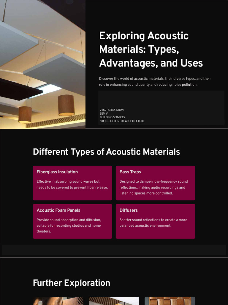 Diff Types of Acoustic Methods | PDF | Hearing | Classical Mechanics