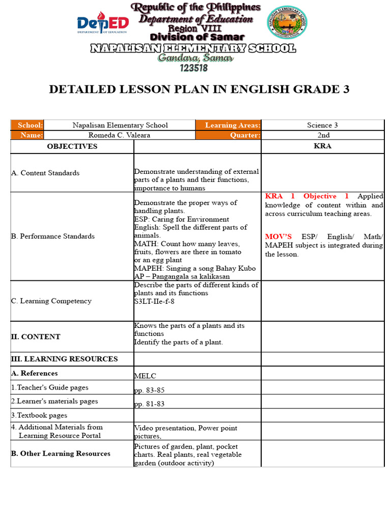 Science Dlp | PDF | Leaf | Flowers