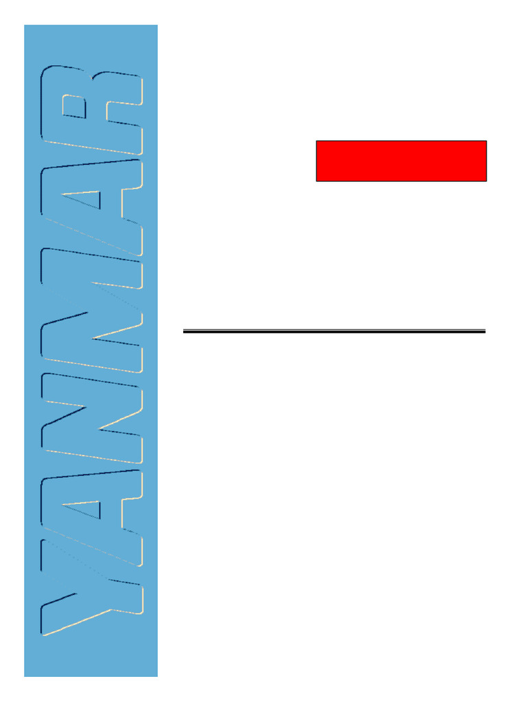 Service Manuel Yanmar YSM 8 YSM12 | PDF